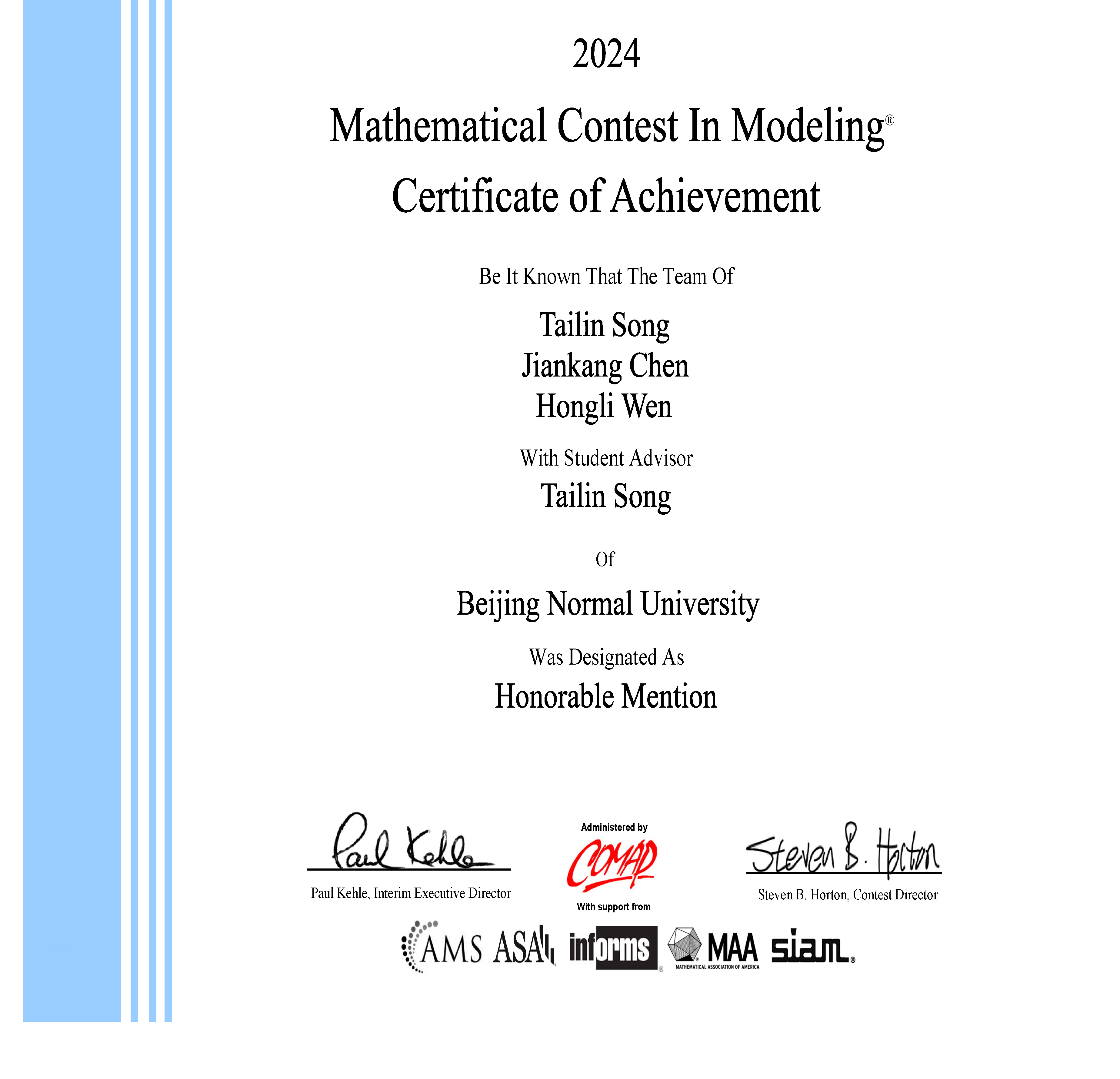 Tailin Song 宋泰霖